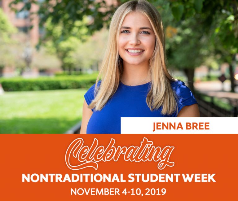 Celebrating Nontraditional Student Week: Jenna Bree - College of ...